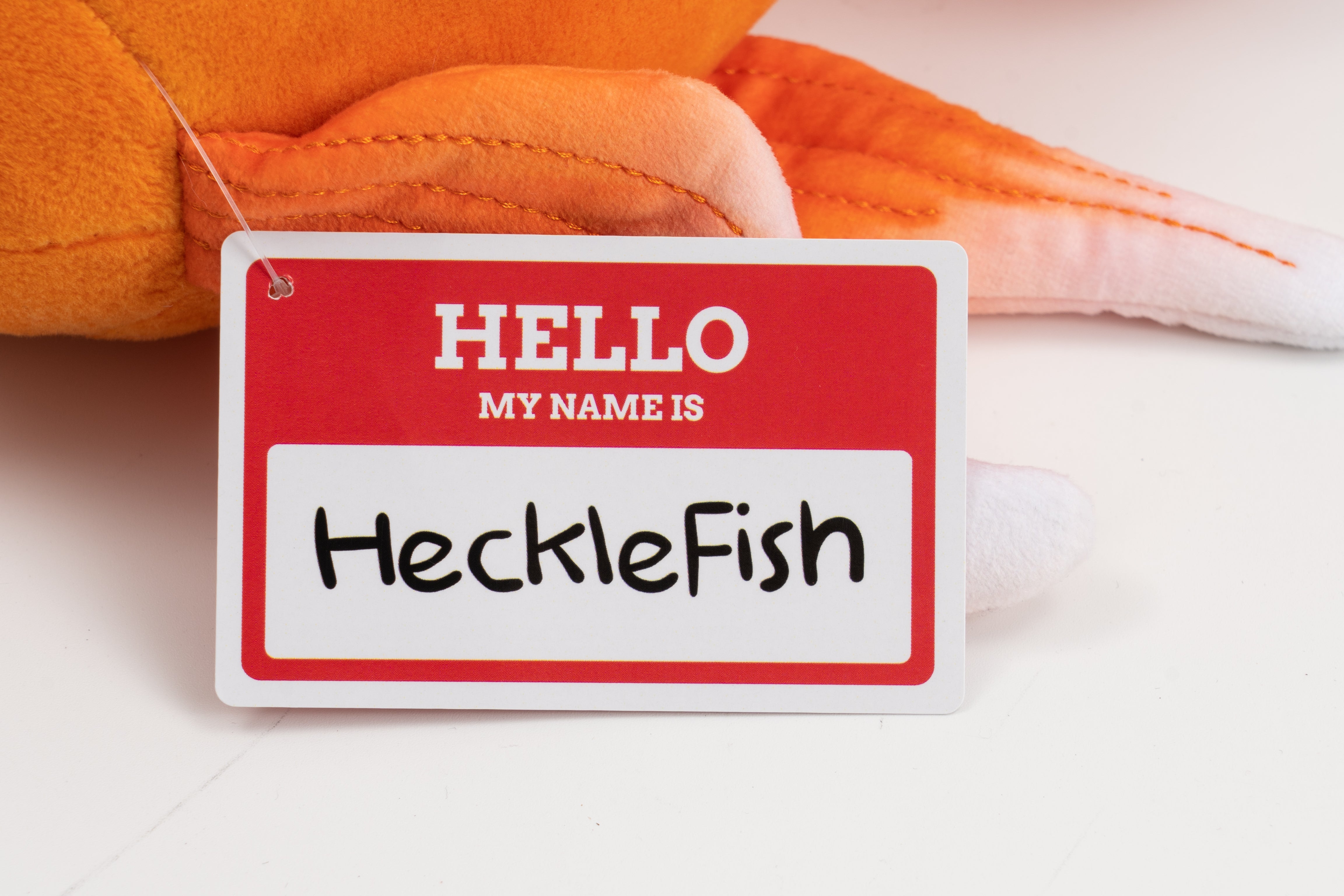 Official Hecklefish Talking Plushie IS BACK!!!! | The Why Files