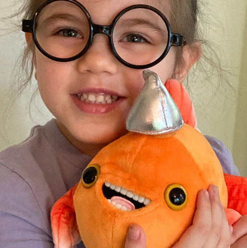 Official Hecklefish Moriarty Talking Plushie – The Why Files