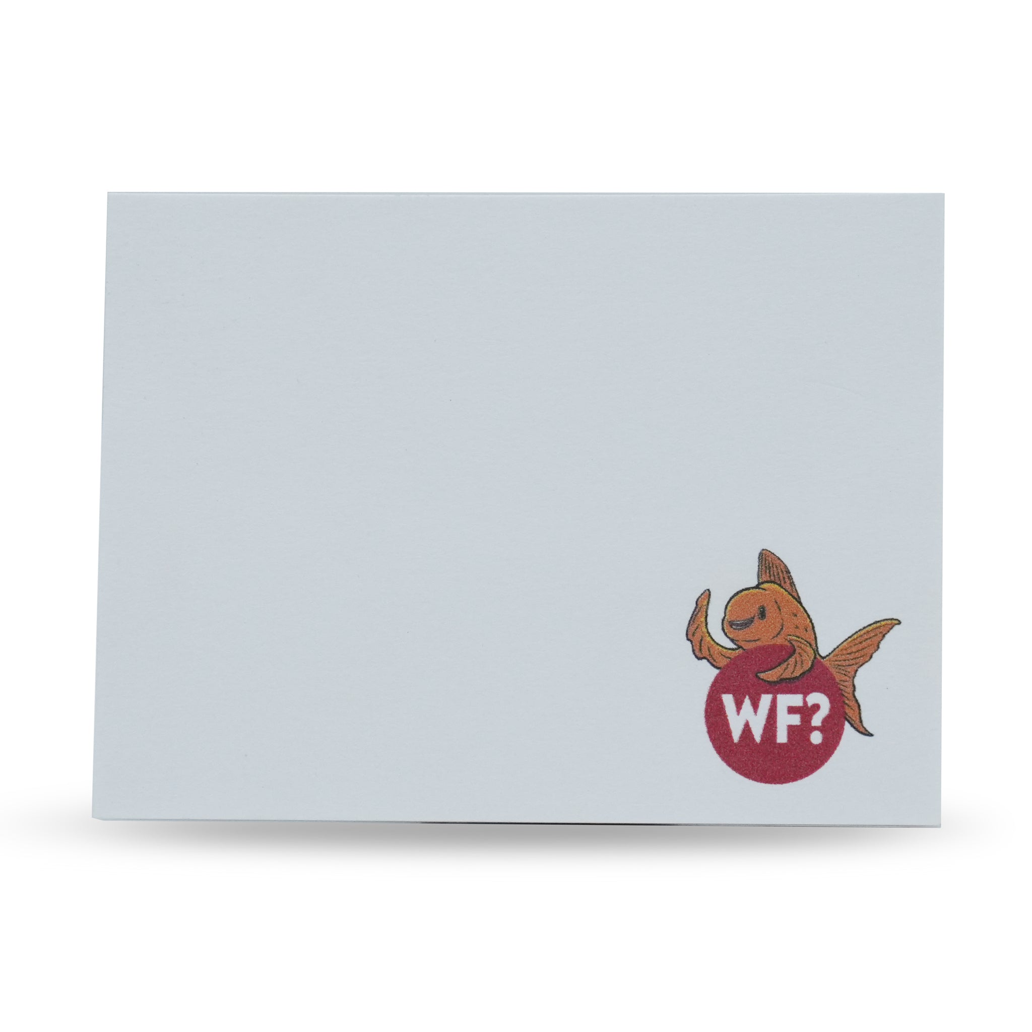 Sticky Note Pad - 50 pages with Hecklefish Logo | The Why Files