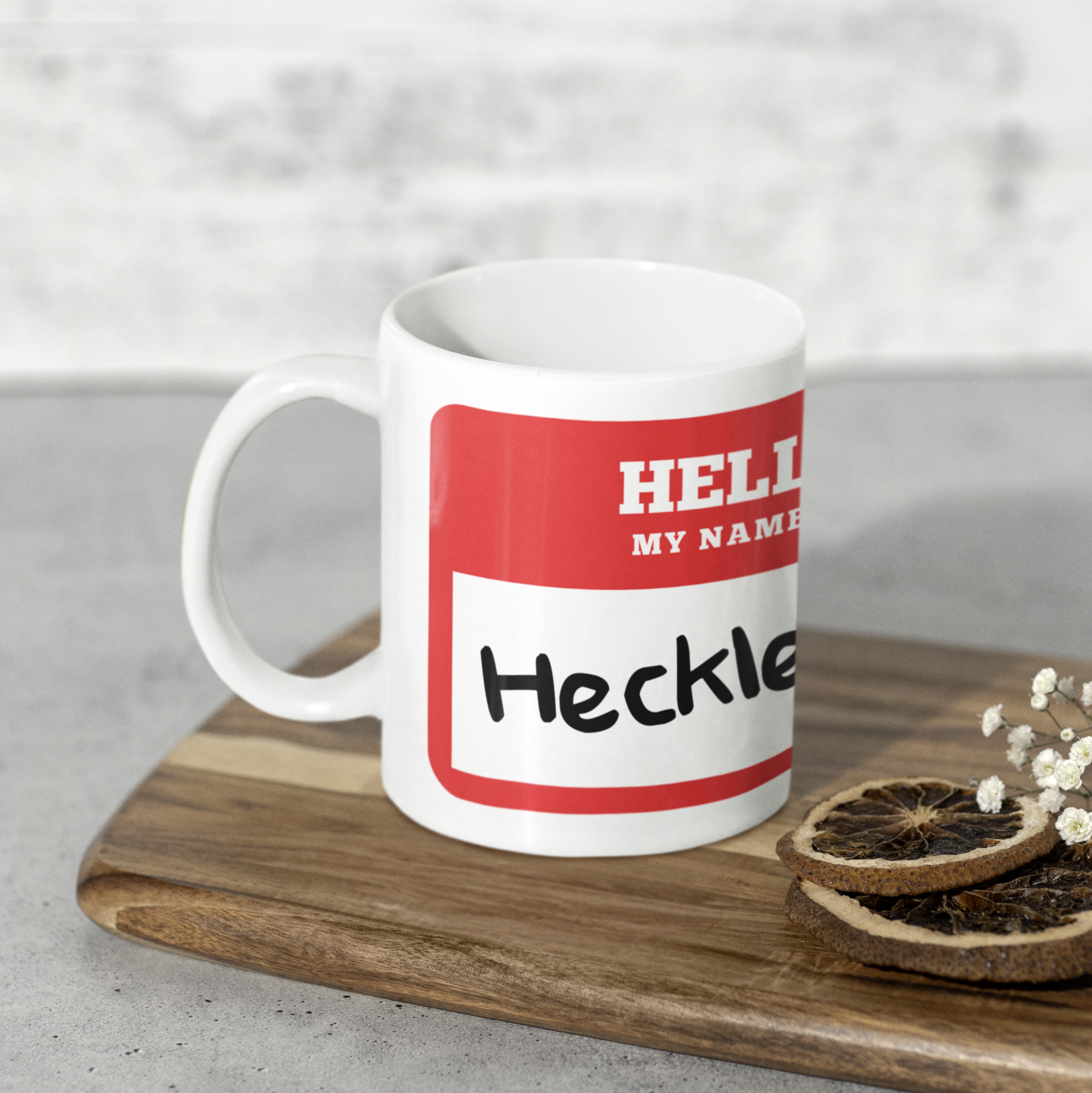 Hello Hecklefish Mug 20oz – The Why Files