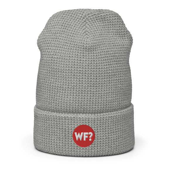 TWF Logo Waffle beanie | The Why Files